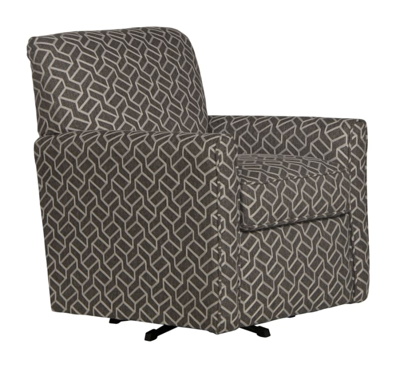 Cutler Accent Swivel Chair in Ash Fabric by Jackson Furniture - 3478-21