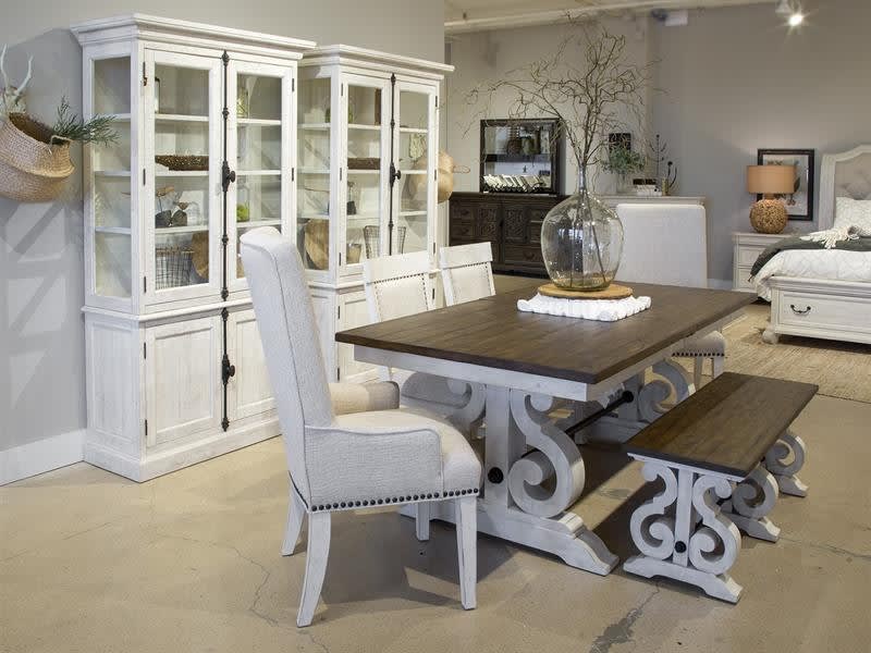 Bronwyn 7 Piece Dining Room Set in Two Tone Finish by Magnussen - MAG ...