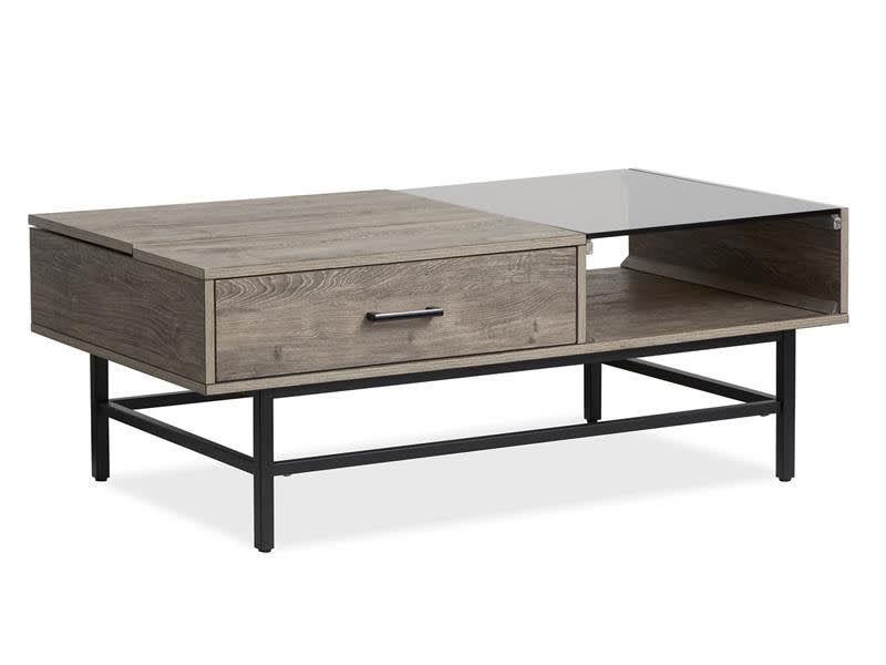 Fenwick 3 Piece Rectangular Lift Top Cocktail Table Set in Whitetail ...