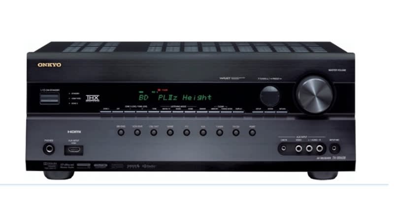Onkyo - TX-SR609 7.2 Channel A/V Surround Home Theater Receiver