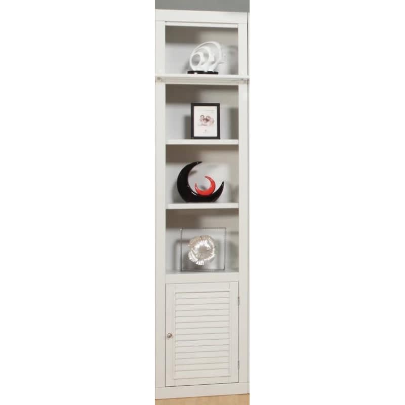 Boca 22 Inch Open Top Bookcase in Cottage White Finish by Parker House ...