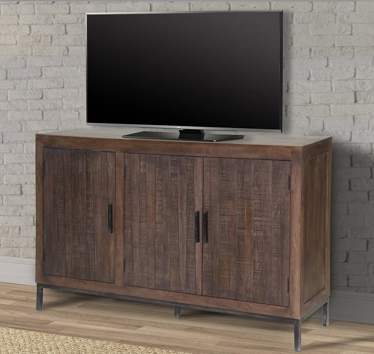 Crossings Morocco 57 Inch TV Console in Bark Finish by Parker House ...