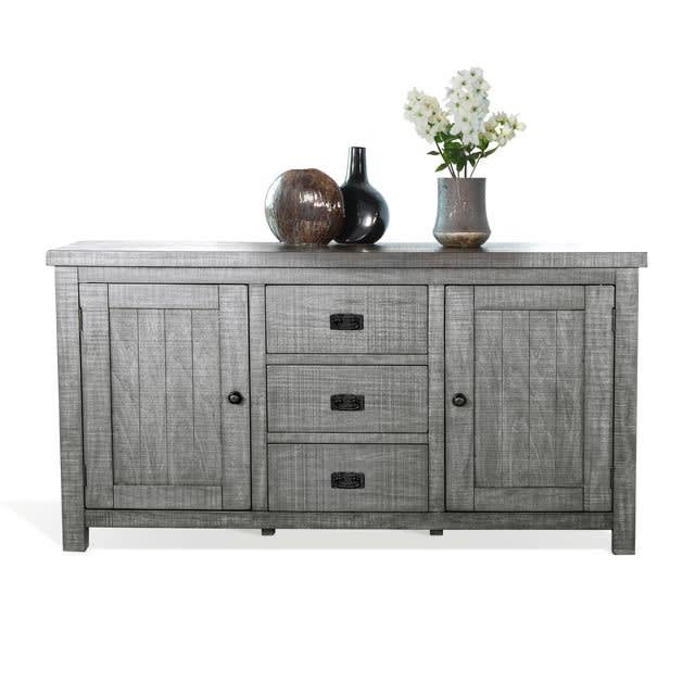 Alpine Grey Buffet in Grey Finish by Sunny Designs - SD-2428AG-B