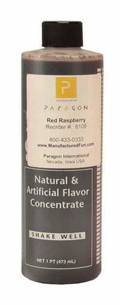 Snow Syrup Concentrate- Red Raspberry (pint)