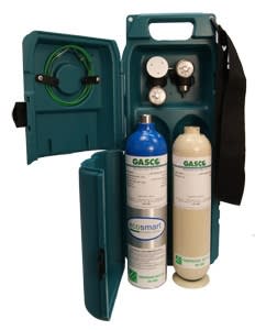 Gasco 2 Cylinder Calibration Gas Carry Case 58/103 L