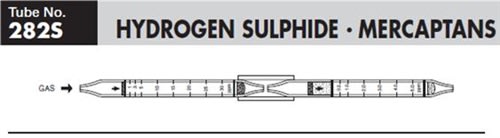 Sensidyne Hydrogen Sulfide-Mercaptans Detector Tube 282S