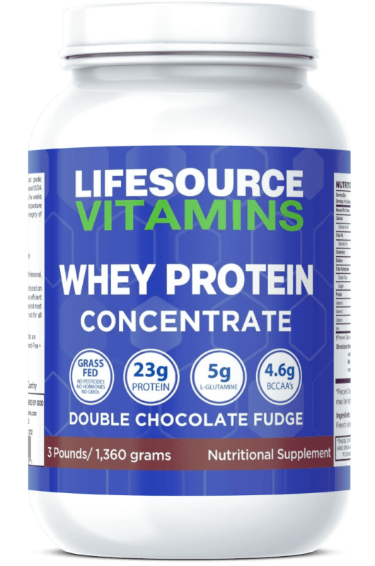 LifeSource Vitamins High-Quality Grass-Fed Whey Protein Concentrate â ...