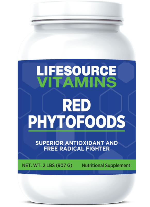 LifeSource Vitamins-Phyto Reds Powder 2 lb, Each Scoop Supplies a ...