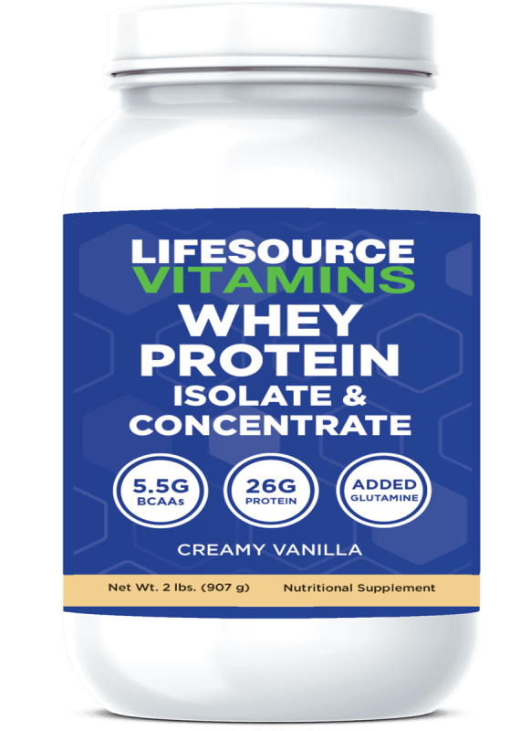 Lifesource Vitamins - Vanilla Whey Protein Dual Blend Isolate ...