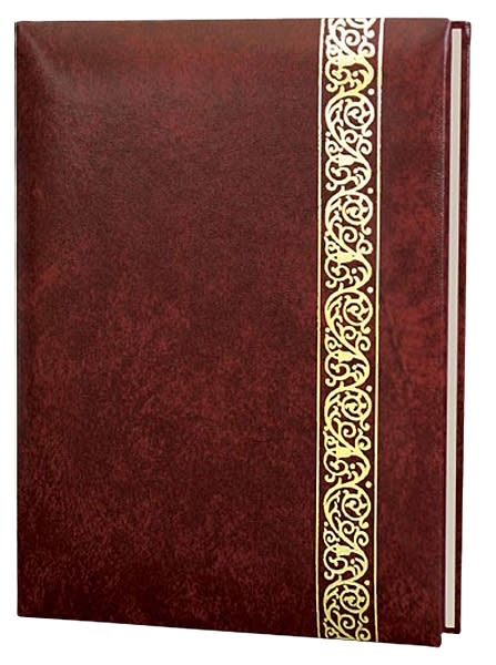 classic scroll memorial register book service item