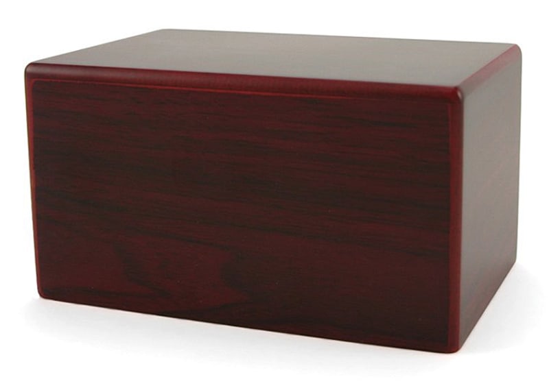 economy box cremation urn