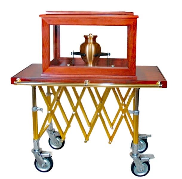 Cremation Memorial Urn Cabinet & Display Tray | Lynch Supply