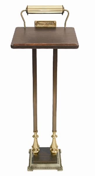 Register Stand Double Post | Lynch Supply