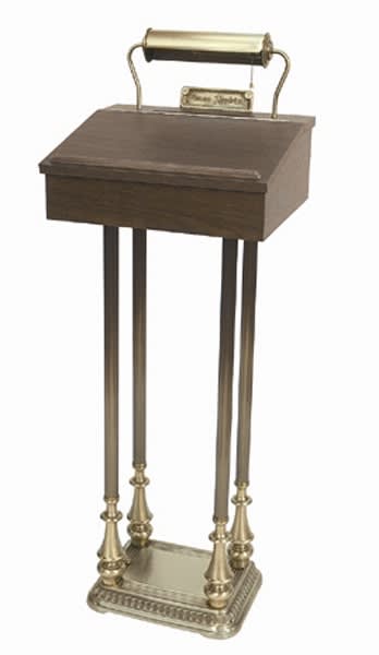 register stand with or without box chapel