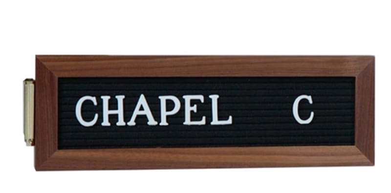 Slip-On Deluxe Wall Signs | Lynch Supply