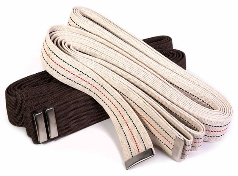 cemetery hand lowering hand straps