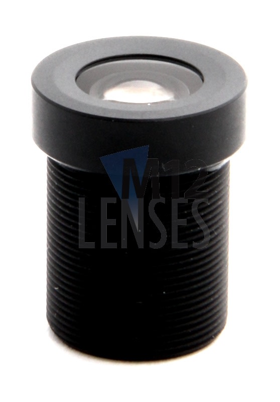 8.0mm, F2.0, 5MP M12 Mount CCTV Lens