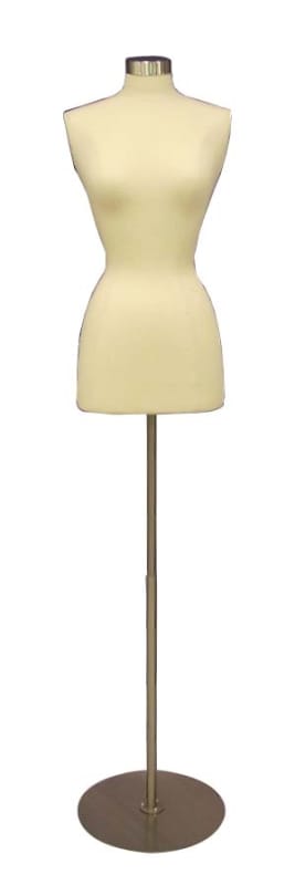 Female Dress Form Size 2/4 - Base Included