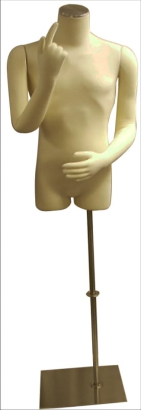 Jersey Covered Male Torso