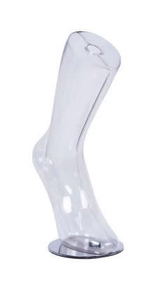 Clear Female Foot Display