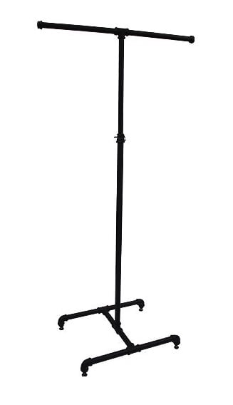 Adjustable 2 Way Display Rack - Black Pipe Collection from Zing Display