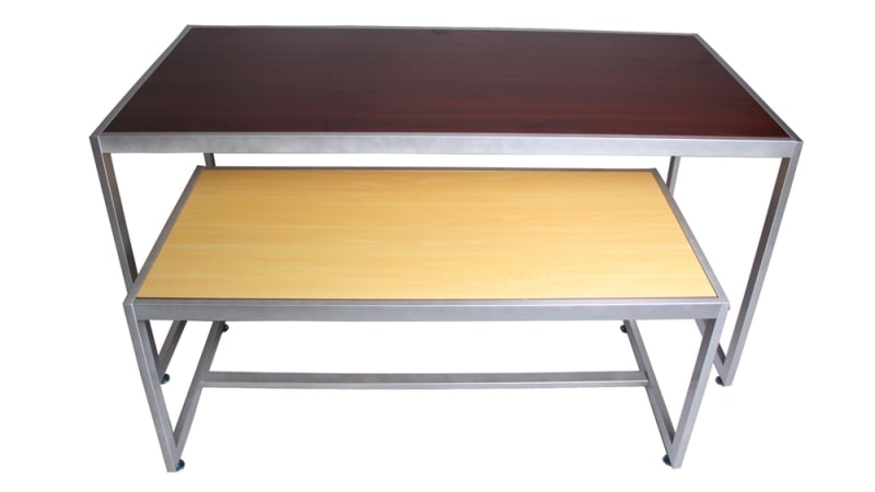 Maple & Cherry Nesting Table Set