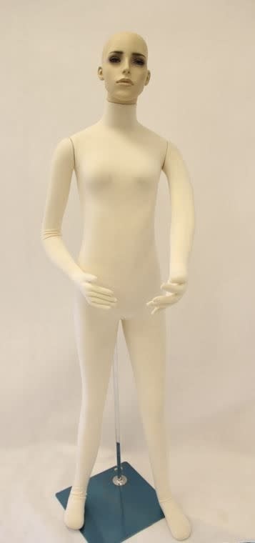 Flexible Female Mannequin with Realistic Head