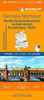 Michelin Northeast Germany Travel Map. The Michelin Northeast Germany ...
