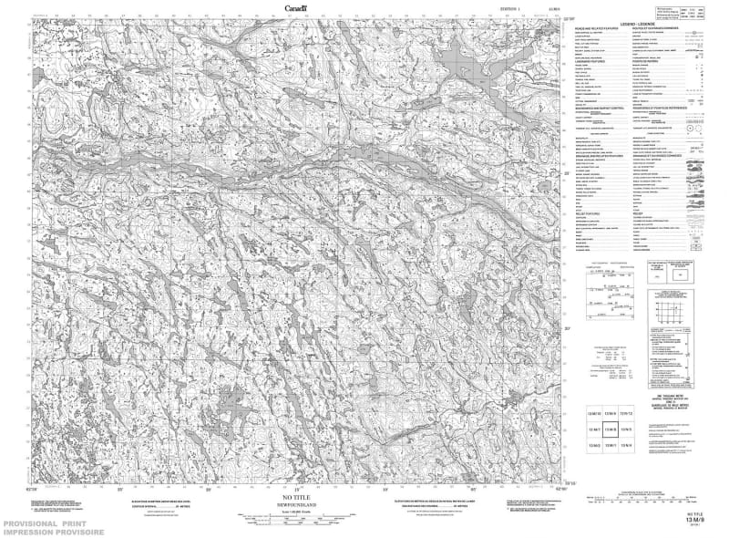 013M08 - NO TITLE - Topographic Map
