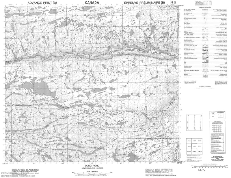 014D03 - LONG POND - Topographic Map