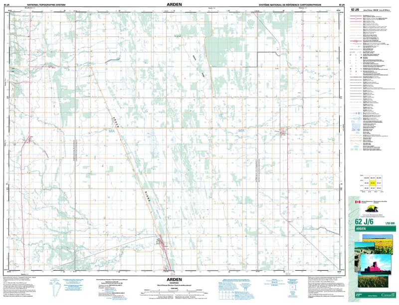 062J06 - ARDEN - Topographic Map