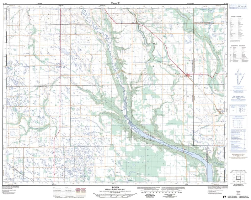 062N05 - TOGO - Topographic Map