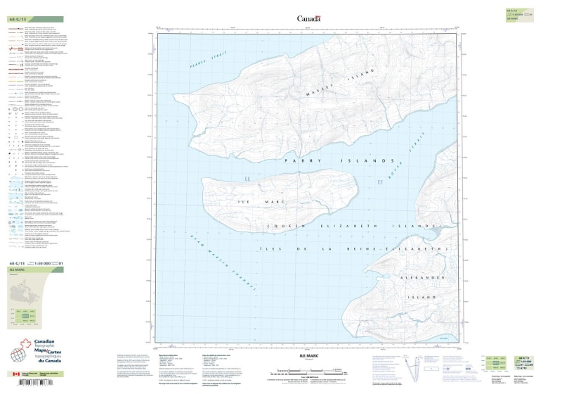 068G13 - ILE MARC - Topographic Map