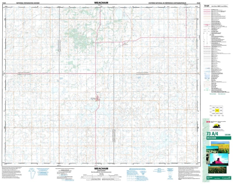 073A04 - MEACHAM - Topographic Map