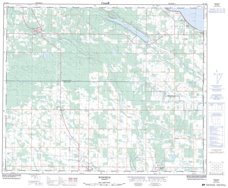 083B16 - WINFIELD - Topographic Map