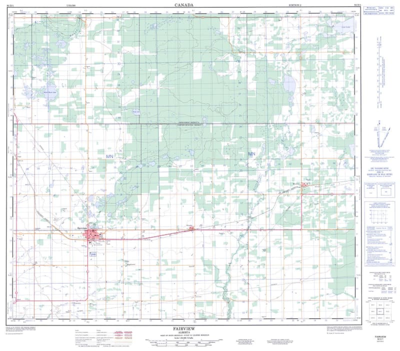 084D01 - FAIRVIEW - Topographic Map