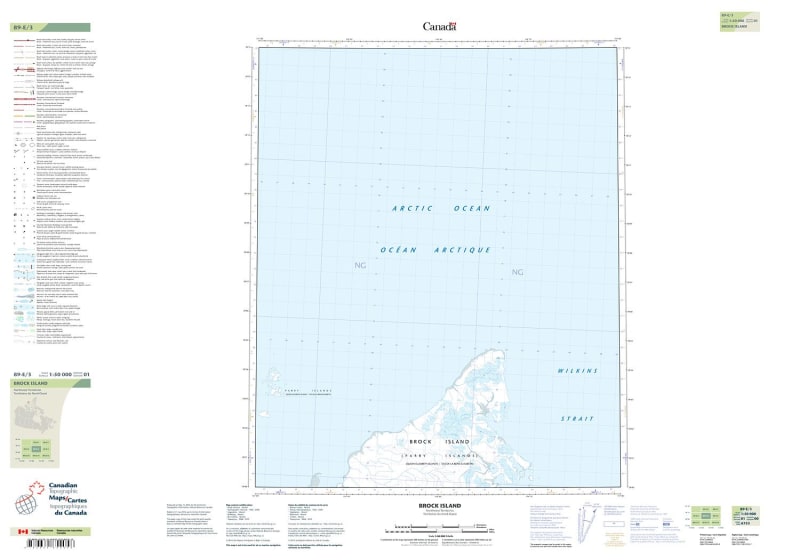089E03 - BROCK ISLAND - Topographic Map