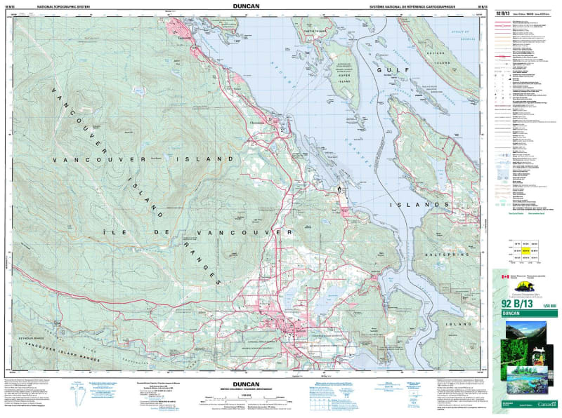 092B13 - DUNCAN - Topographic Map