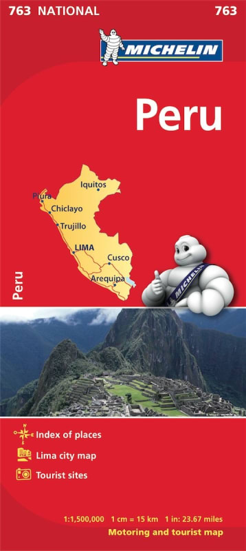 Peru Detailed Road map. Featuring a comprehensive key, our map enables ...