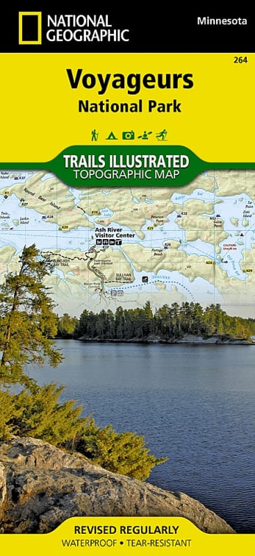264 Voyageurs National Park National Geographic Trails Illustrated