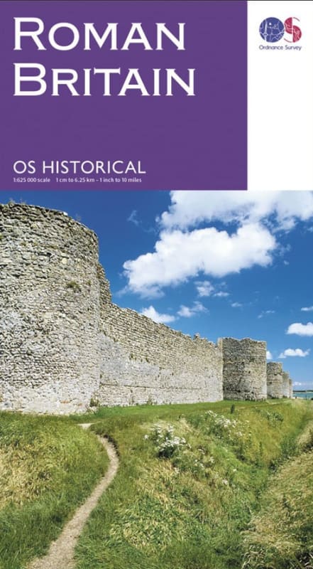 Historical Britain in Roman Times by the Ordinance Survey. This map ...