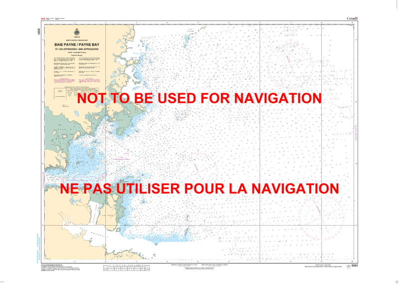 5351 - Payne Bay and Approaches - Canadian Hydrographic Service (CHS)'s ...
