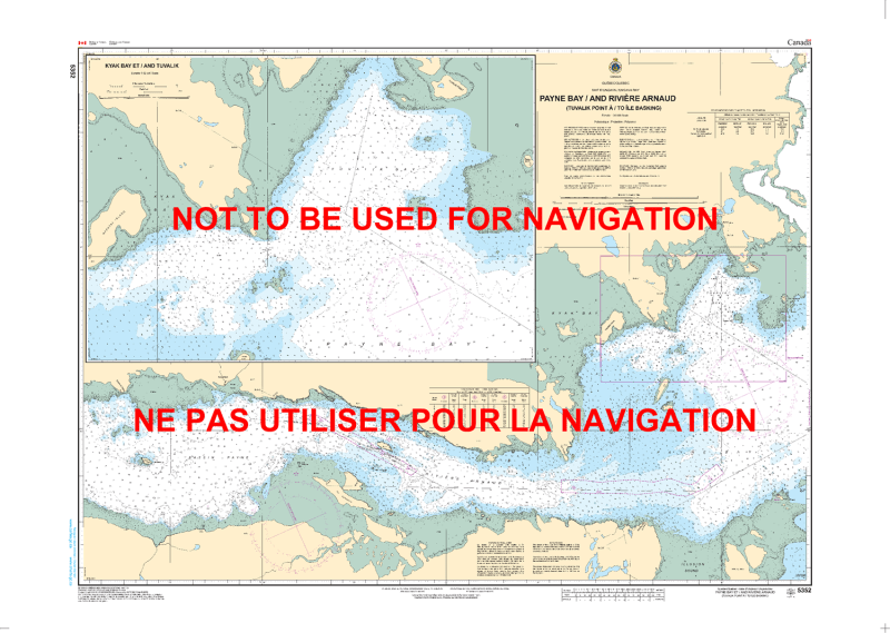 5352 - Payne Bay and River (Tuvalik Point to Basking Island) - Canadian ...