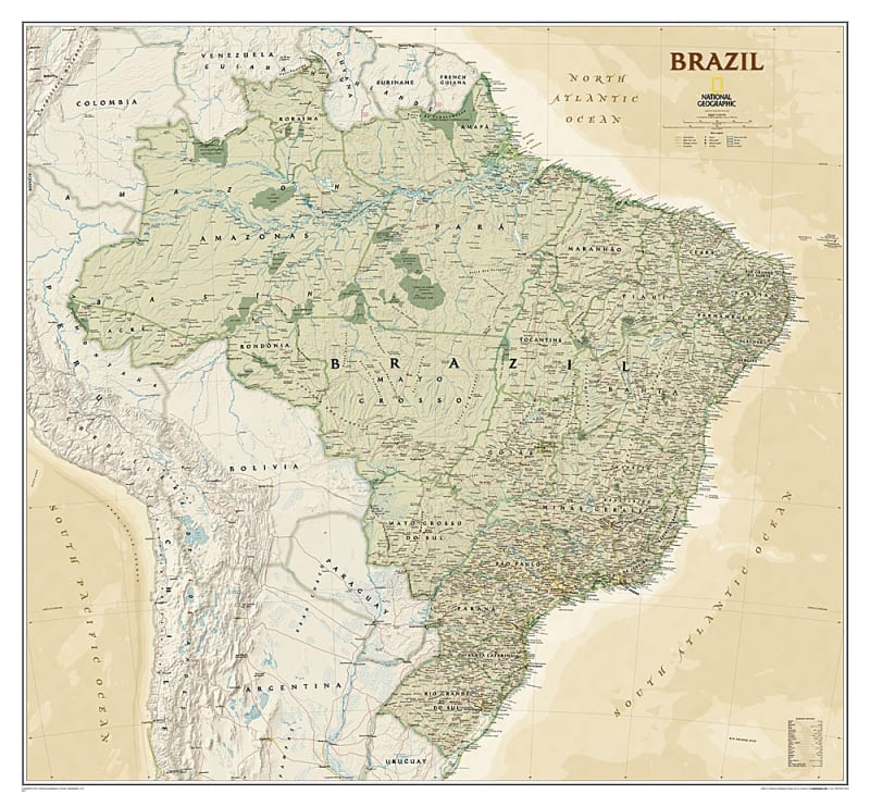 Explore Brazil in exceptional detail with the National Geographic ...