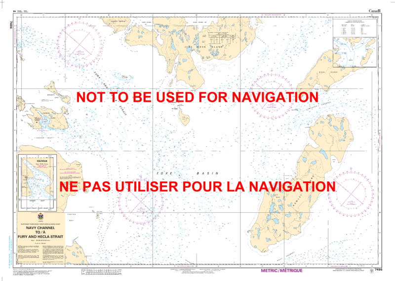 7486 - Navy Channel to Fury and Hecla Strait. Canadian Hydrographic ...
