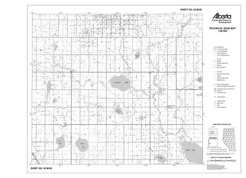83M06R Alberta Resource Access Map