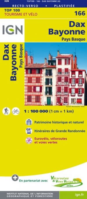 Dax Bayonne France - Detailed Road Map. The brand new revision of the ...