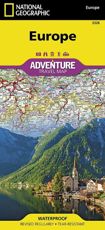 European Adventure Travel map - National Geographic. National ...
