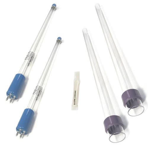 Aqua Ultraviolet Classic 114 Watt UV Sterilizer Lamps, Quartz Sleeves ...