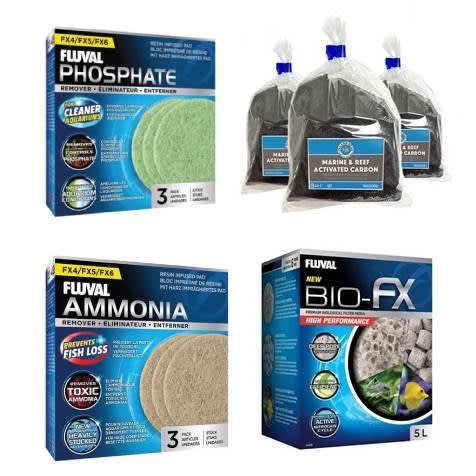 Fluval FX5/FX6 Canister Filter Media Upgrade Package
